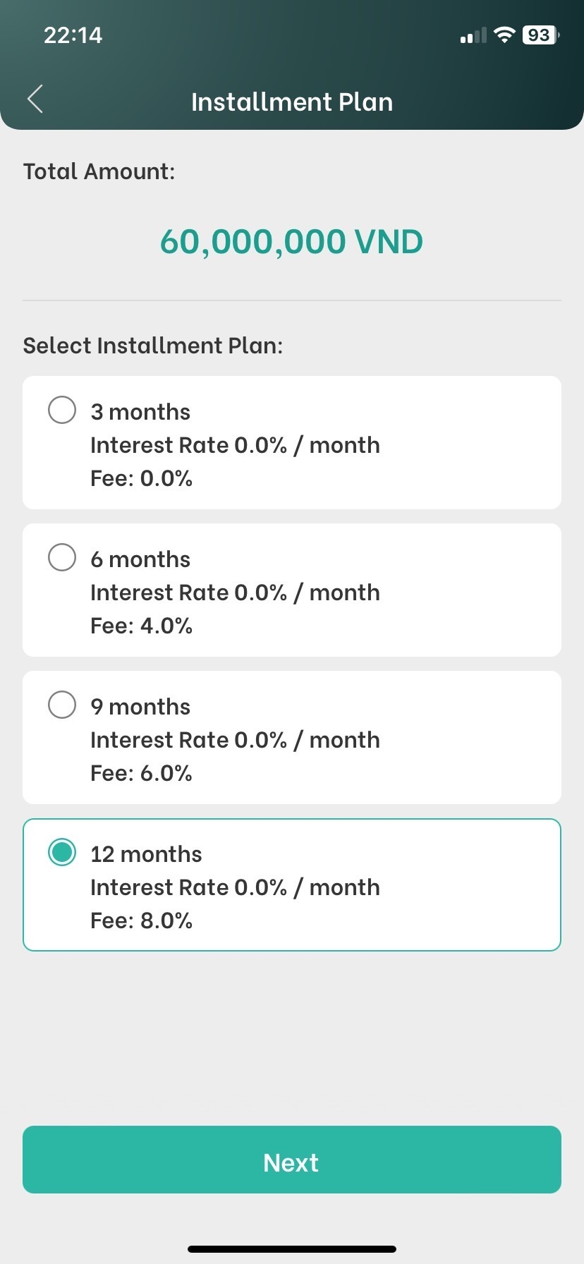 K PLUS Vietnam Application Guide - Installment